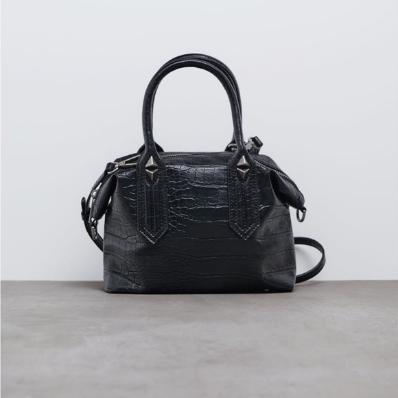 Zara | Bags | Zara Rocker Crossbody Bag Black | Poshmark